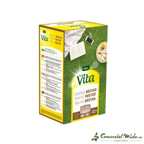 Vita Dense And Robust Rustic Grass Seeds 400 Gr 1kg Or 25 Kg