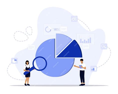 Premium Vector Analyze Concept Illustration