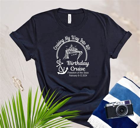 Cruise Birthday Shirt Custom Birthday Cruise Shirt Birthday T Shirts