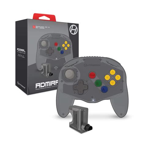 Hyperkin Admiral Premium Bt Wireless Controller For N64 Nintendo 64