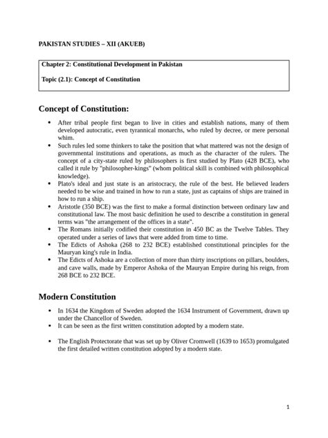 Pst O Level Easy Notes Pdf Governance Justice