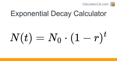 Exponential Decay Calculator Easy Half Life Calculator Online Calculator Exponential Decay Calculator Easy Half Life Calculator Online Calculator