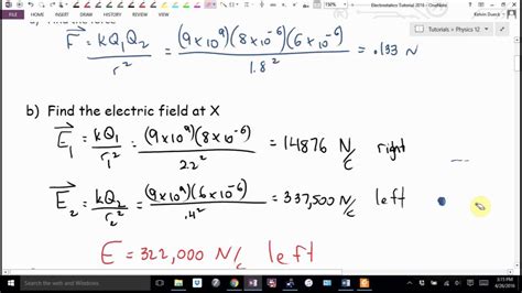 electrostatics physics problems coulomb s law physics class 12