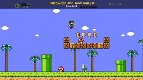 smb2 world skin sonic boll 2 0 mod for boll deluxe bdx mods