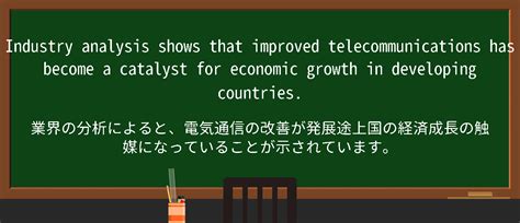 【英単語】industry Analysisを徹底解説！意味、使い方、例文、読み方