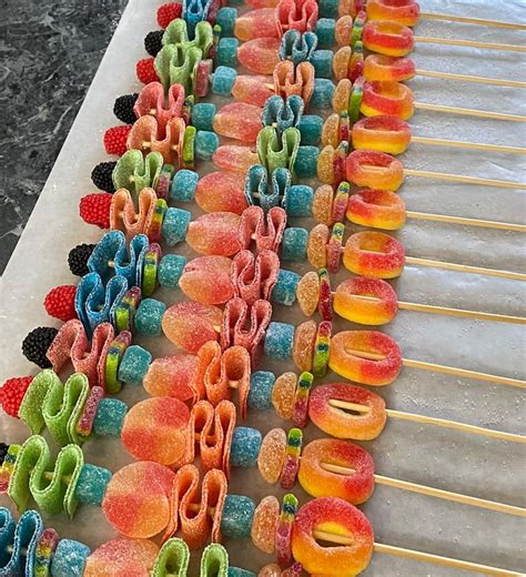 Two Dozen 24 Count Candy Kabobs Etsy