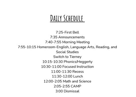 Hilldale Public Schools 2nd Grade Schedule Worksheets Library