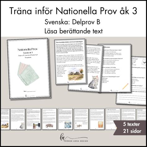 Övningar Inför Nationella Prov