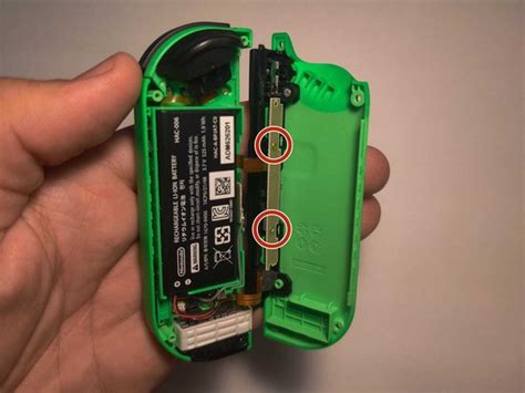 Замена платы кнопок Slsr правого Joy Con Nintendo Switch Hd01