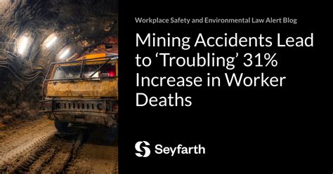 Mining Accidents Lead To ‘troubling 31 Increase In Worker Deaths