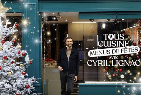 Cyril Lignac toutes les recettes de Tous en cuisine menu de fêtes