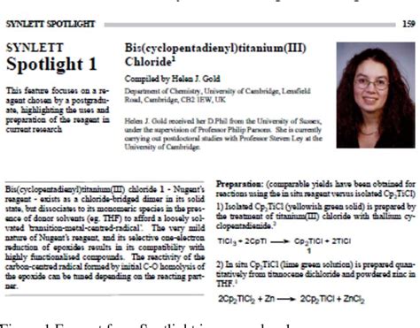 Figure 1 From An Overview Of Synlett Spotlights After 10 Years And 300