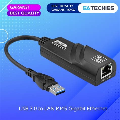 USB To LAN RJ45 USB3 USB3 0 3 0 ETHERNET NETWORK ADAPTER CONVERTER Lazada Indonesia