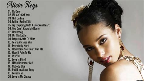Alicia Keys Top Hits List