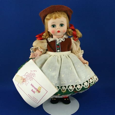 Madame Alexander International Tyrolean Bend Knee Doll Vintage Dollplaza