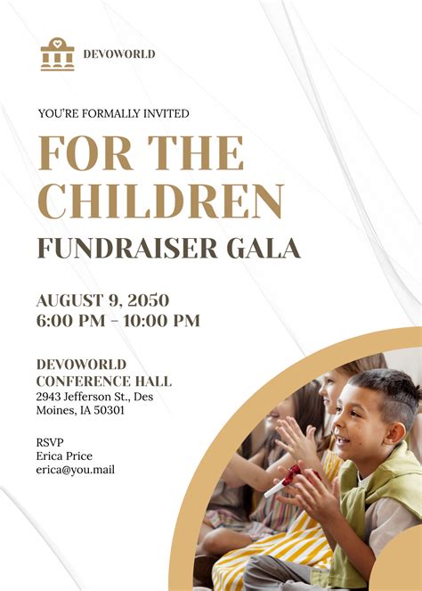 Fundraiser Invitation Rsvp