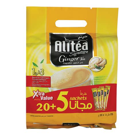 Alitea 3in1 Signature Ginger Tea 20 G 205 Online At Best Price Lulu Uae