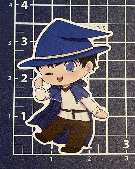 Chibi Court Sorcerer Sticker Bbc Merlin Etsy