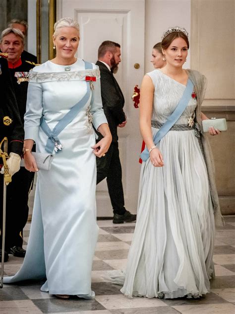 The Crown Prince And Crown Princess Of Norway And Princess Ingrid