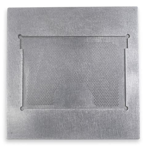 Component Printing Stencil For Pcb Rework And Printing Directly Onto