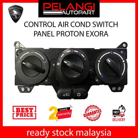 Air Cond Switch Control Panel Aircond Switch Proton Exora 1 6 Cps Original Used Shopee Malaysia