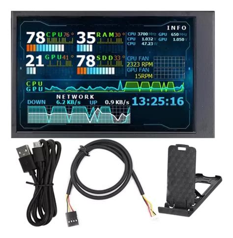 Tela Capacitiva De Monitor Lcd Ips De 35 Polegadas Para Aid Frete Grátis