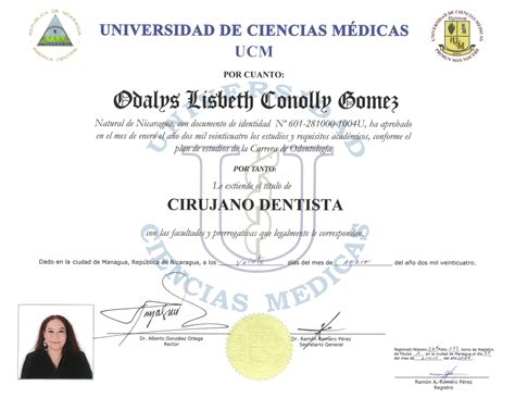 Odalys Lisbeth Conolly Gomez Ucm