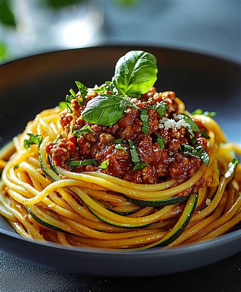Zucchini Spaghetti Bolognese Das Einfache Rezept Für Low Carb Genuss