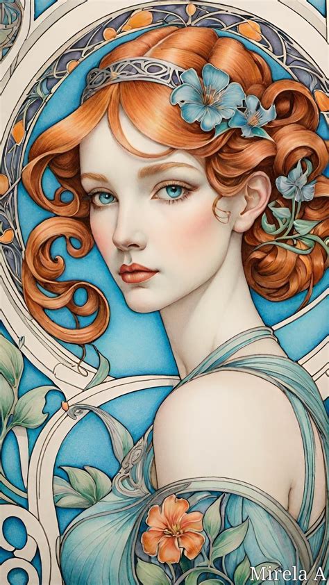 Pin By Decorative Muralist Grace On Mucha Style Of Mucha Art