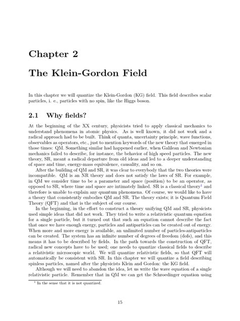 qft lecture 2 pdf quantum field theory wave function