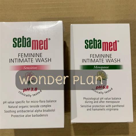 Sebamed Feminine Intimate Wash 200ml Sensitive Menopause Shopee Malaysia