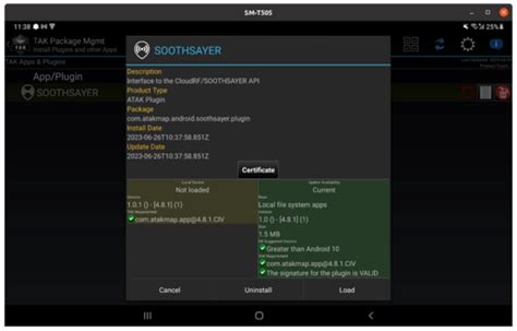 ATAK Plugin CloudRF Documentation