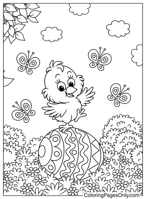60 Easter Chick Coloring Pages Free Printable Pdf And Online Coloring