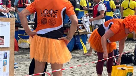 Liskeard And Looe Radio Looe Raft Race Cornish Uk