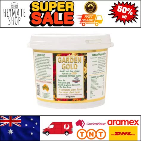 Hortex Garden Gold Fertiliser 21kg Slow Release With Moisturaid For