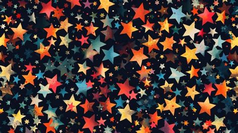 Star Pattern Wallpaper Premium Ai Generated Image