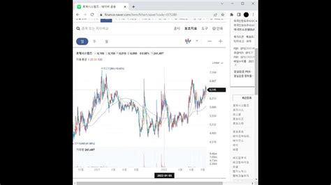 반도체 장비 관련주 로체시스템즈 주가 전망 및 차트 분석 Youtube