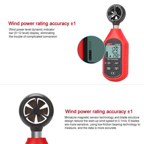 Digital Anemometer Sailing Multipurpose With Therm Grandado