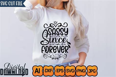 Sassy Since Foreversassy Bundle Svg Sarcastic Cut File Funny Svg Bundle Quotesvg Svg