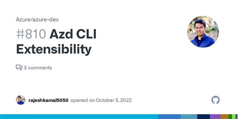 Azd Cli Extensibility · Issue 810 · Azureazure Dev · Github