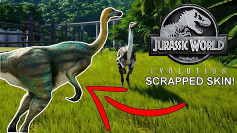 The Scrapped Struthiomimus Skin Scrapped Items In Jurassic World