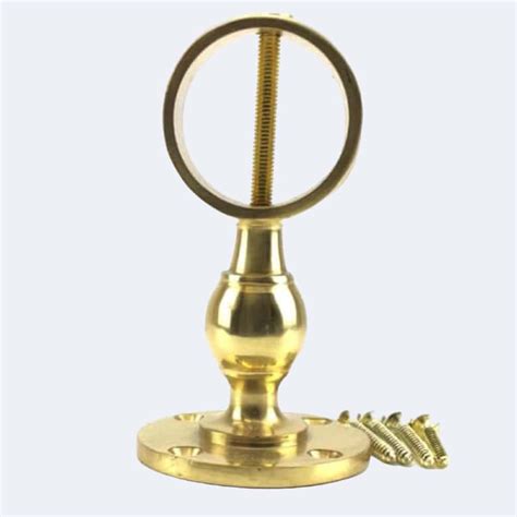 24mm Polished Brass Standard Handrail Brackets Stair Ropes Uk