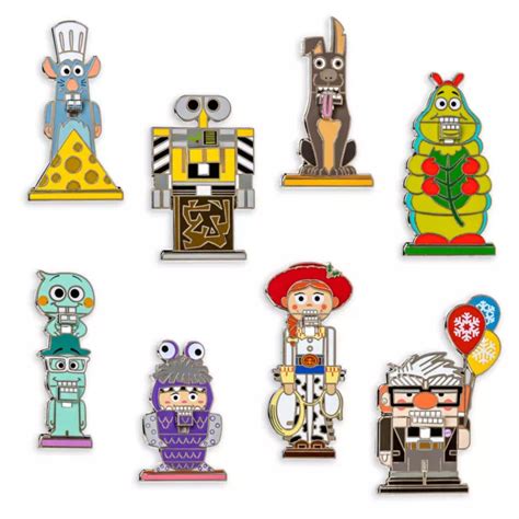 Disney Pixar Nutcracker Mystery Pin Set Disney Outlet Uk