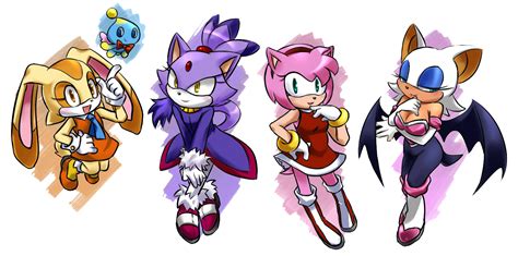Sonic Team Girls Sonic Sonic Fan Characters Sonic The Hedgehog