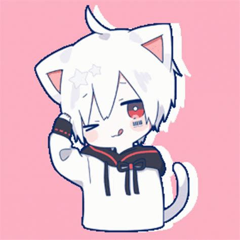 Cute Anime Chibi Mafumafu Blink 