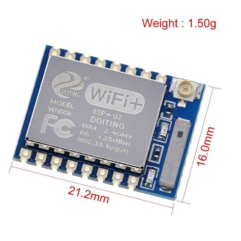 Esp 07 Esp8266 Wifi Remote Serial Transceiver Wireless Module