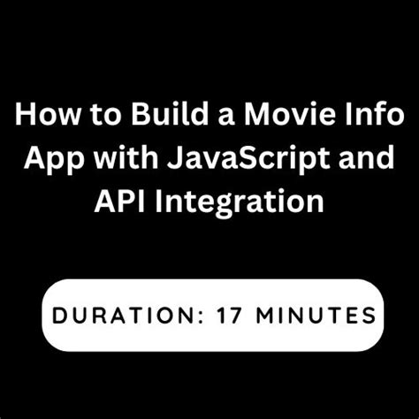 How To Build A Movie Info App With Javascript And Api Integration Chrisofficial Learn