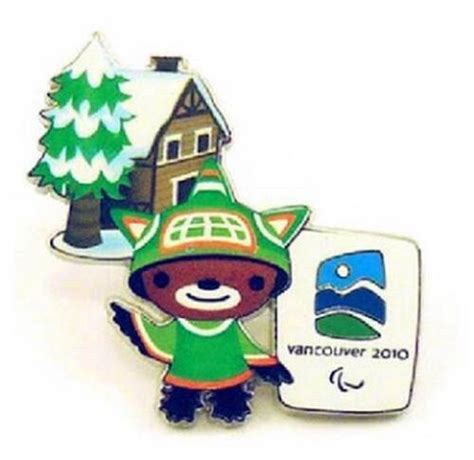 Vancouver 2010 Paralympic Canada Environment Sumi Official Mascot Pin