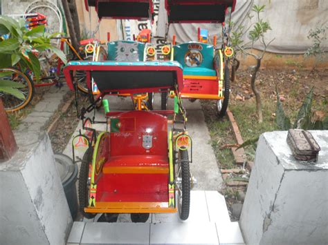 Becak Super Mini Roda 16 Inchi