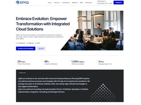 EPIQ Infotech Sites Gallery Design Awards Winner